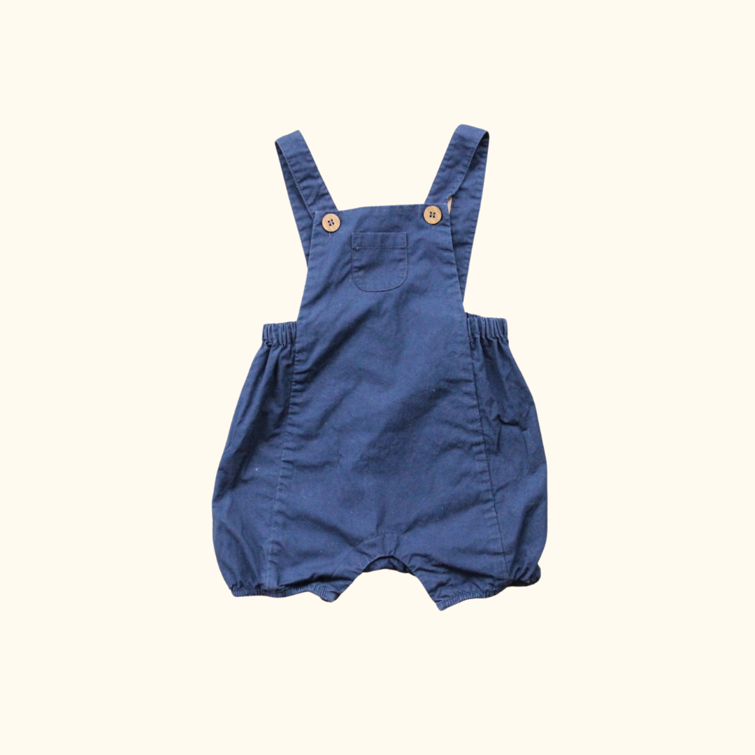 Blue Short Overalls – Little Renters
